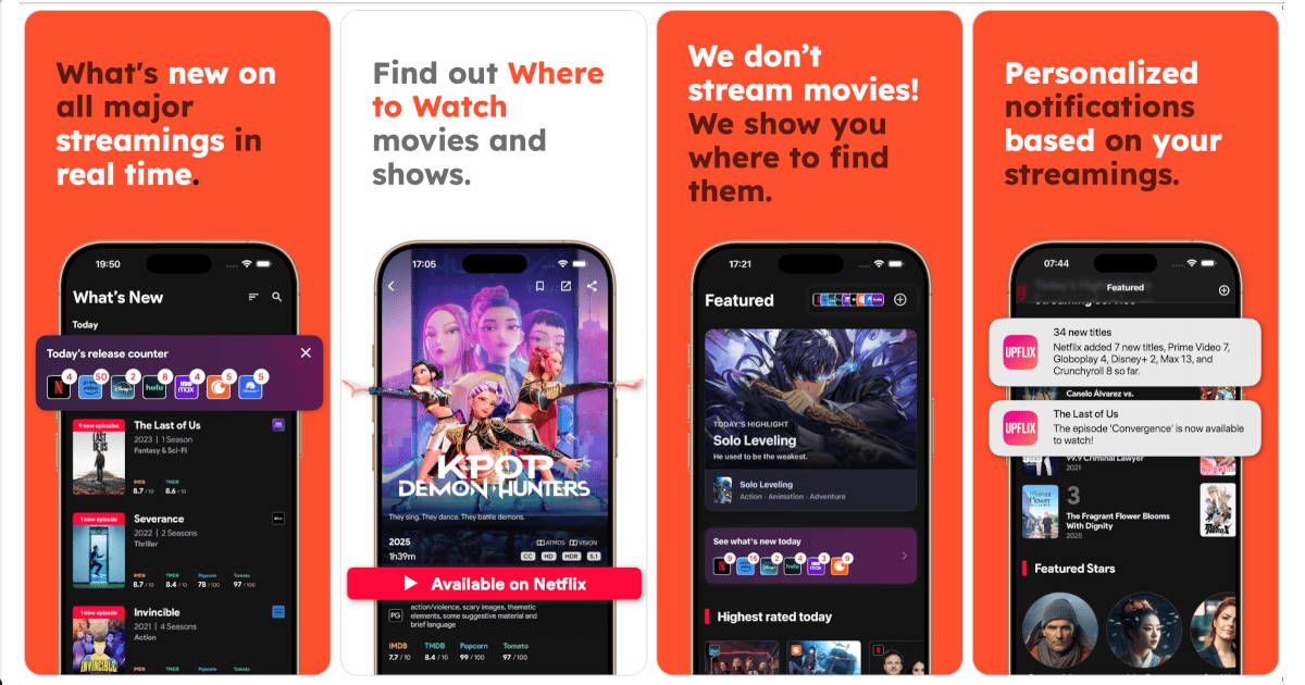 Upflix — Seu Guia de Streaming